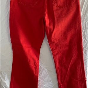 Tommy Hilfiger | Jeans | Vintage Tommy Hilfiger Red Jeans Ladies Size ...